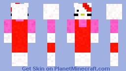 Hello Kitty Skin Minecraft Skin