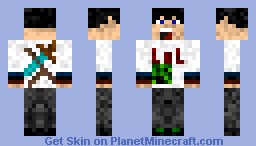 Angry Young Man Minecraft Skin