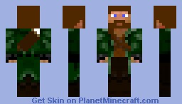 MineCraft Ranger (right handed arrows) Minecraft Skin