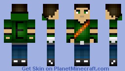 A man with a strap around him Minecraft Skin