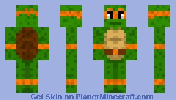 Michelangelo Minecraft Skin