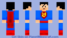 Superman Minecraft Skin