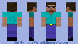 Modified Minecraft man Minecraft Skin