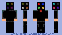 Square Head Minecraft Skin