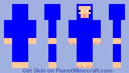 Blue sheep Minecraft Skin