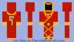Magicka: Standard Robe (Red) Minecraft Skin