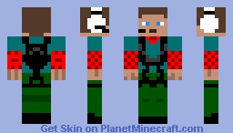 Skydiver Minecraft Skin