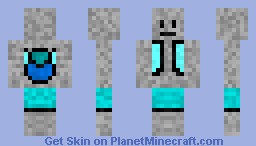 Stone man Minecraft Skin