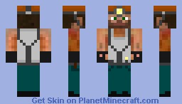 Steve Miner Minecraft Skin