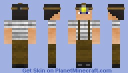 Miner- (My first skin) Minecraft Skin