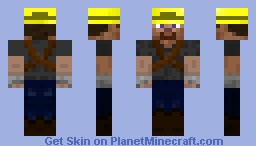 Miner Steve Minecraft Skin