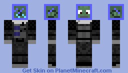 Minion from Megamind (uses hat layer) Minecraft Skin