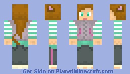 Minti (3D Details) Minecraft Skin