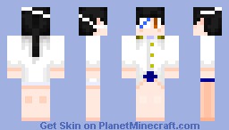 Sakamoto Mio [Strike Witches] Minecraft Skin