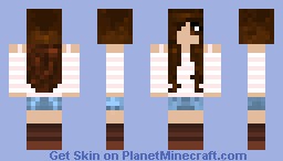Girly Chic Minecraft Skin
