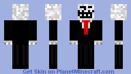 Troll Face Minecraft Skin
