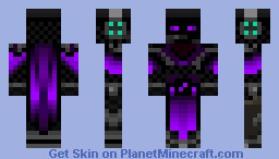 Modern Ender Knight Minecraft Skin