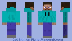 Modern Steve Minecraft Skin