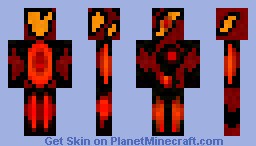 Molten Minecraft Skin