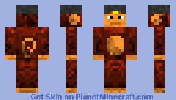 Monkey Miner Minecraft Skin