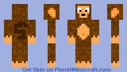 Monkey Minecraft Skin