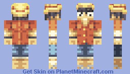 Luffy Minecraft Skin