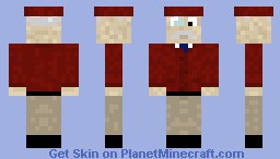 Monocle Man Minecraft Skin