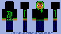Monster Energy Minecraft Skin