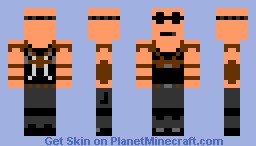 vin diesel-Riddick Minecraft Skin