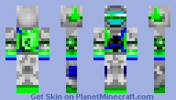 Alien Robot Minecraft Skin