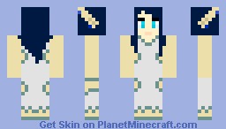 Moon elf (From Legend of Drizzt books by R. A. Salvatore) Minecraft Skin