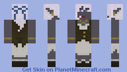 Dark Elf Female Minecraft Skin