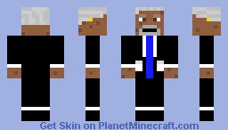 Morgan Freeman Minecraft Skin
