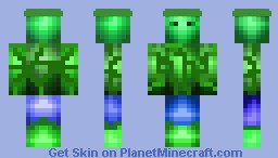 Moss Man Minecraft Skin