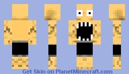 Mouth GUy Minecraft Skin