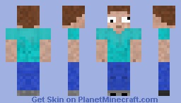 Lazy eyed Minecraft Skin