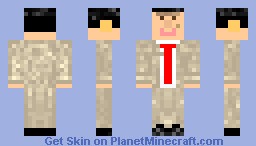 Mr Bean Minecraft Skin