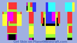 Mr Colorz Minecraft Skin