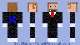 Mr Monkey Creeper Minecraft Skin