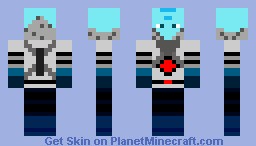 Mr. Freeze Minecraft Skin