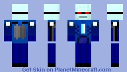 Mr. Freeze Minecraft Skin