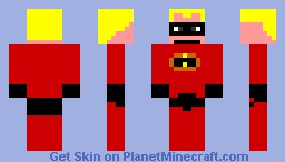 Mr. Incredible Minecraft Skin