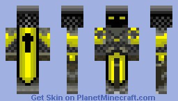 MrNoidy Yellow Demon Minecraft Skin