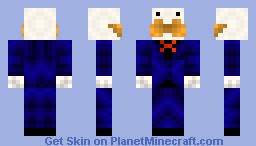 Mr. Pringles (Alternate with Cape!) Minecraft Skin