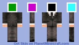 MR Rubik's cube Minecraft Skin