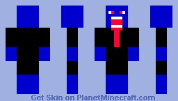 Mr.Blue Slime Minecraft Skin