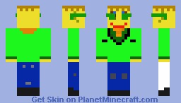 Solid Color Man Minecraft Skin