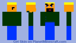 Mr angry face Minecraft Skin