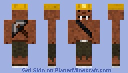Flobo The Mole [ Look munch better in 3D]. Minecraft Skin