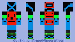 Multi-Faced Fighter Minecraft Skin